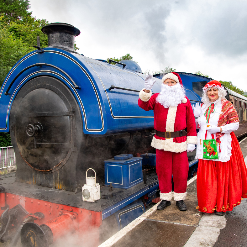 Santa Special | Gwili Railway, Carmarthen, Wales